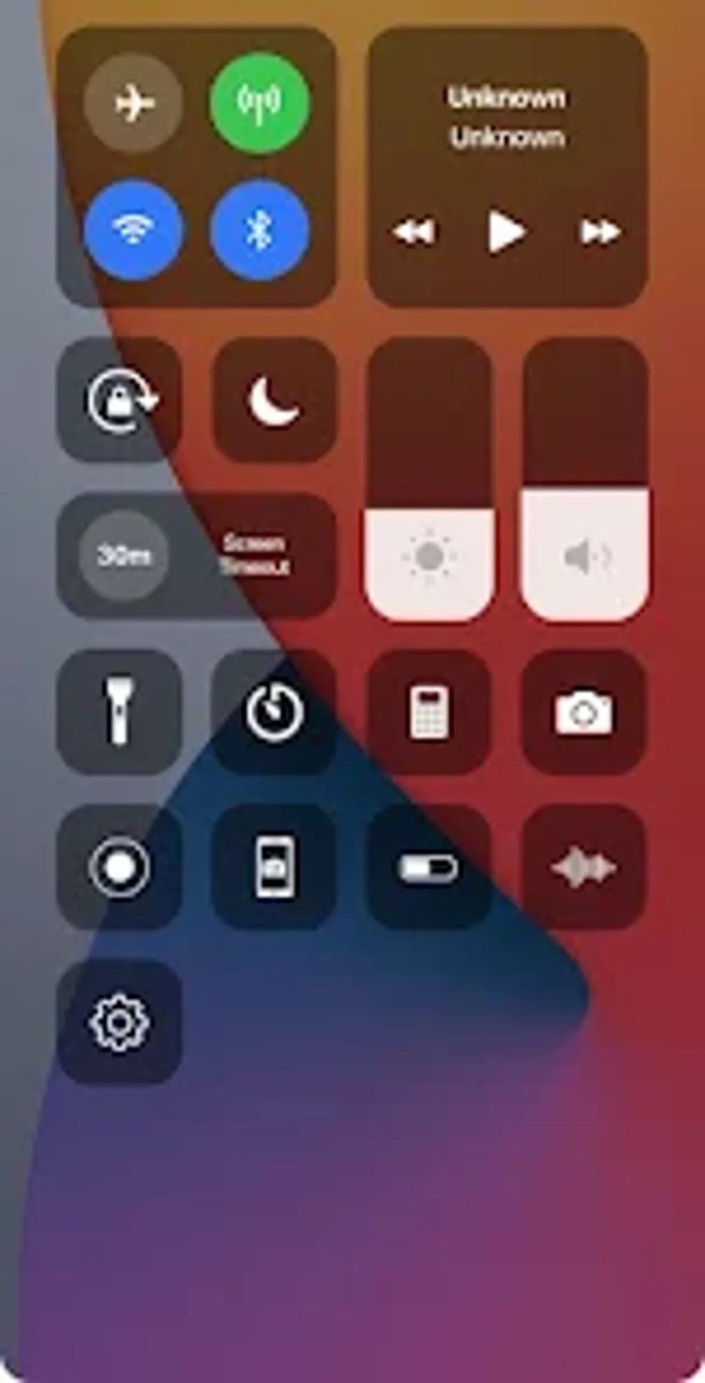 Control Center IOS 17 für Android - Download
