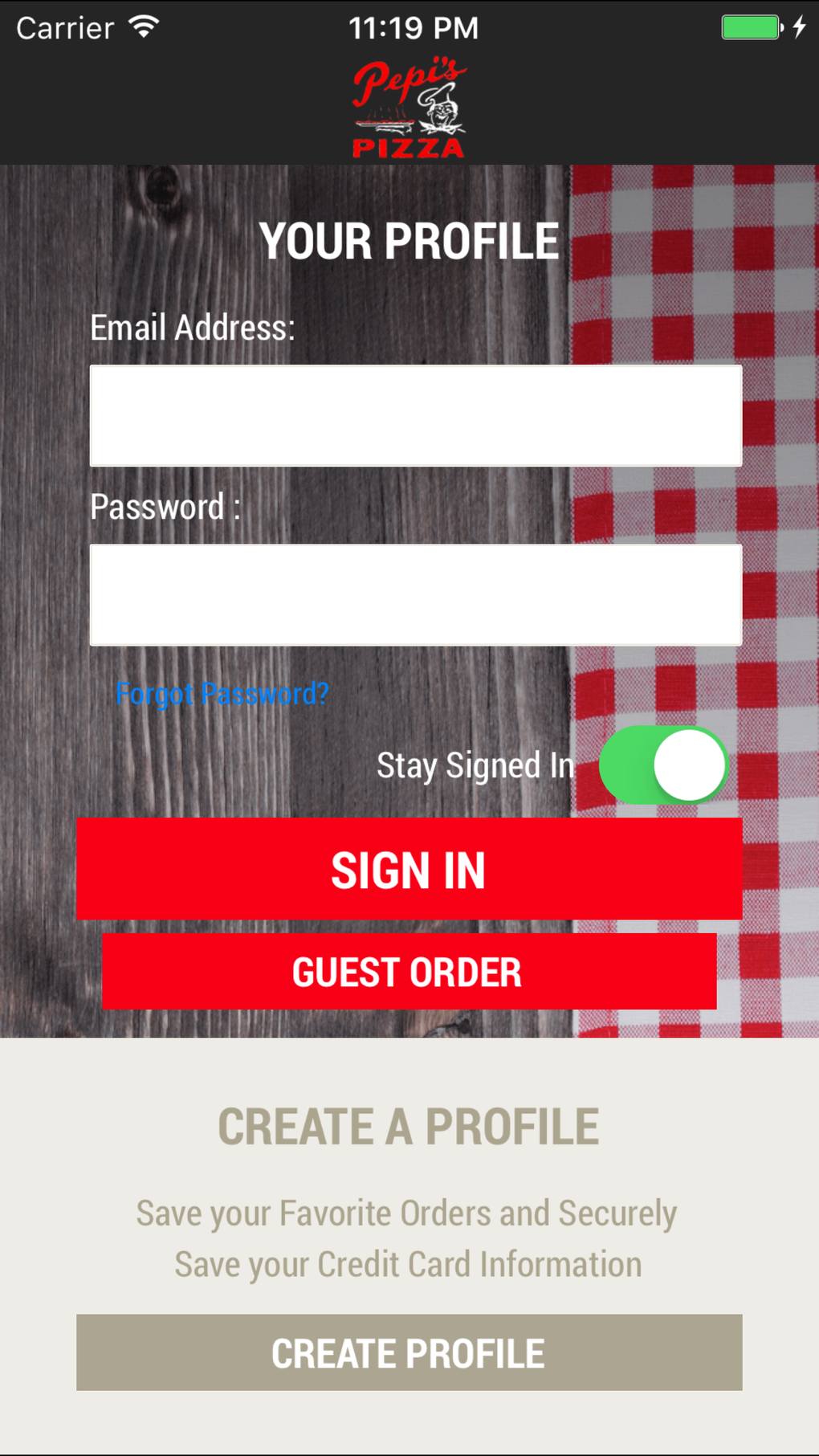 Pepis Pizza for iPhone - Download