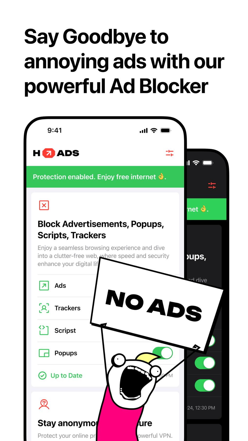 H Ads - Adblock VPN para iPhone - Descargar