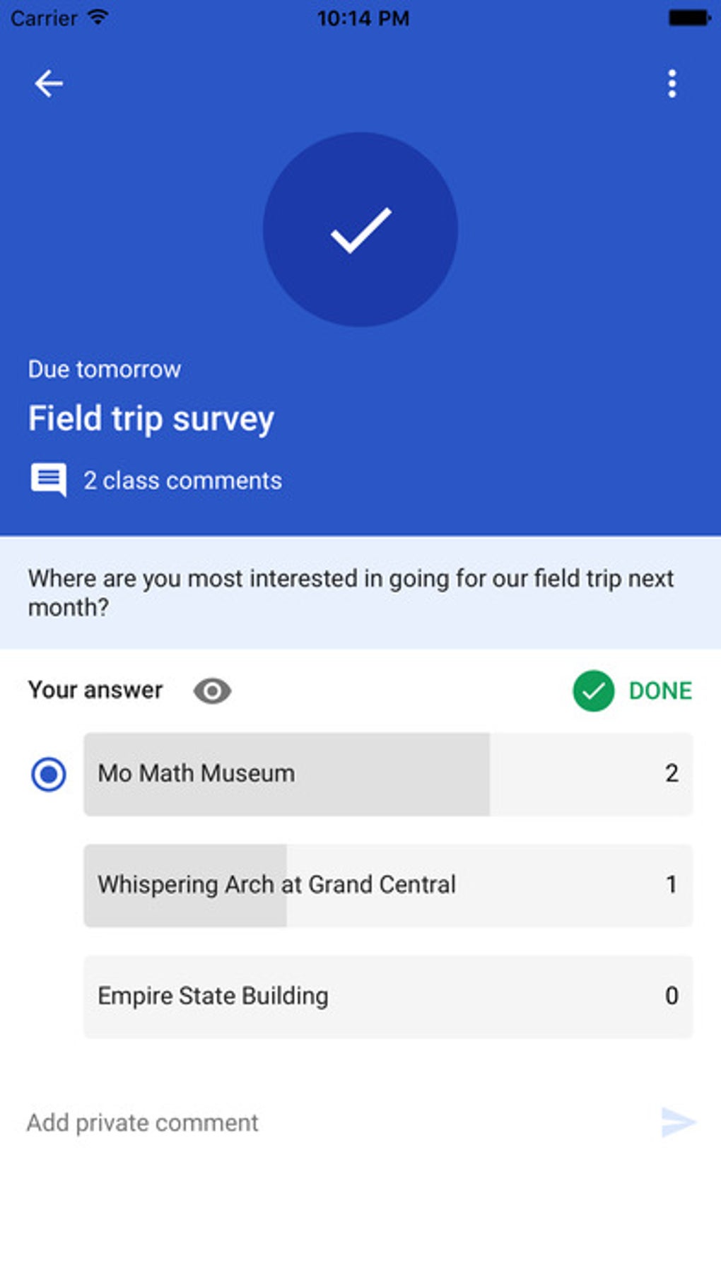 Google Classroom For IPhone 