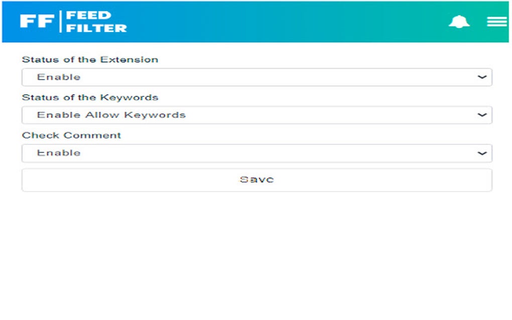 Feed Filter for Google Chrome - Extension Download