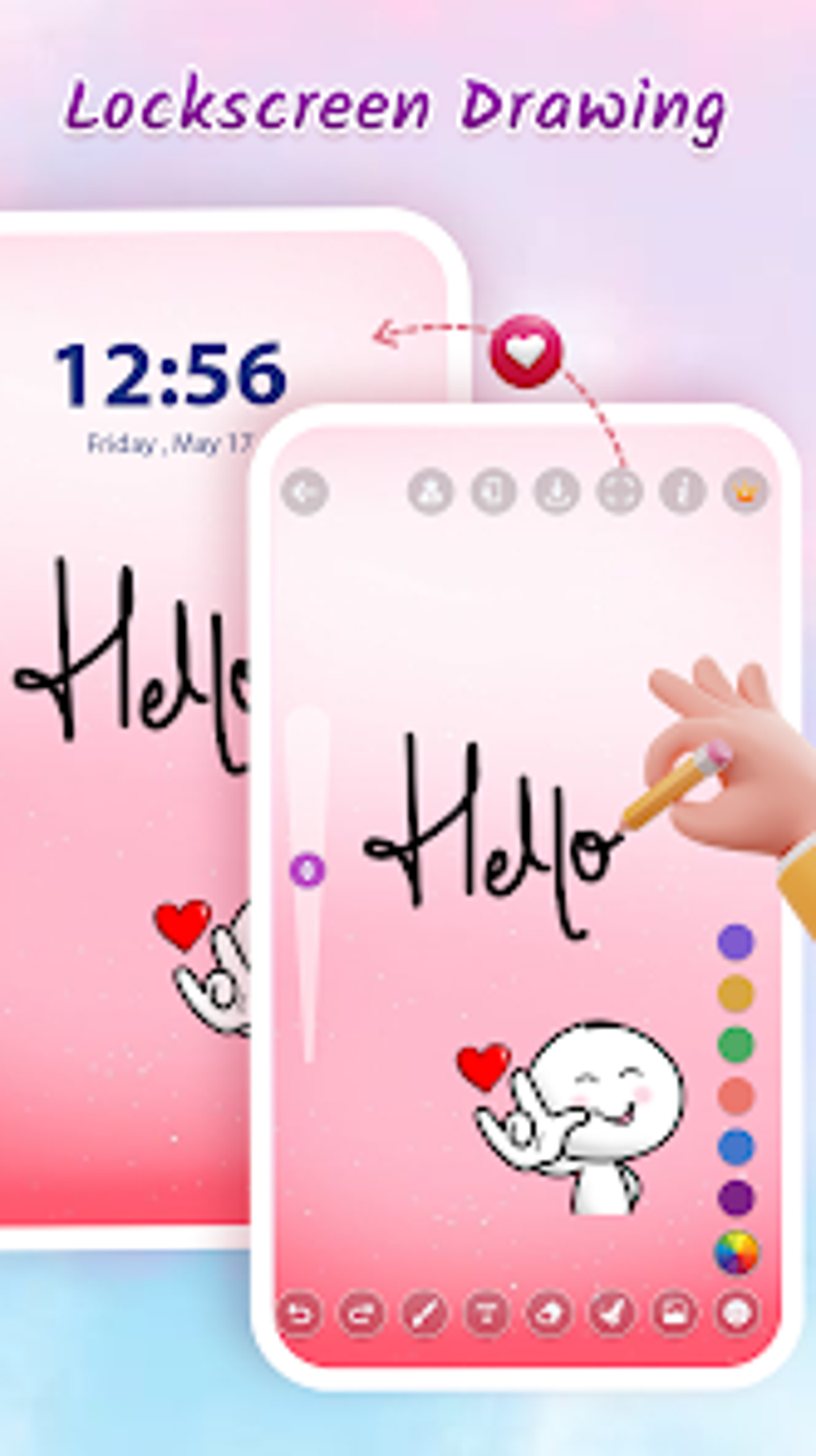 LoveBliss - Lockscreen Drawing per Android - Download