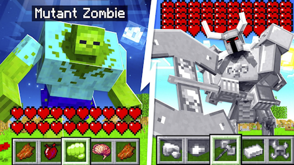 500 Mobs Mods Minecraft MCPE cho Android - Tải về