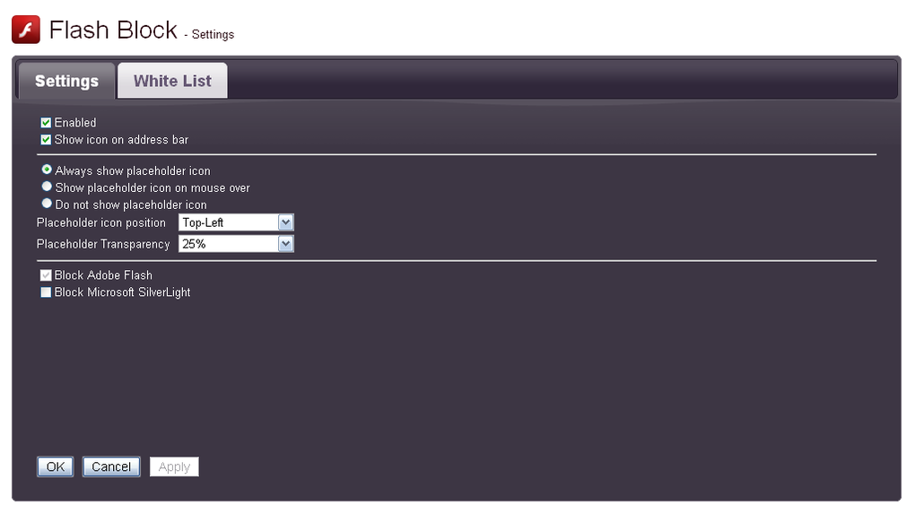 Flashblock for Chrome - Télécharger