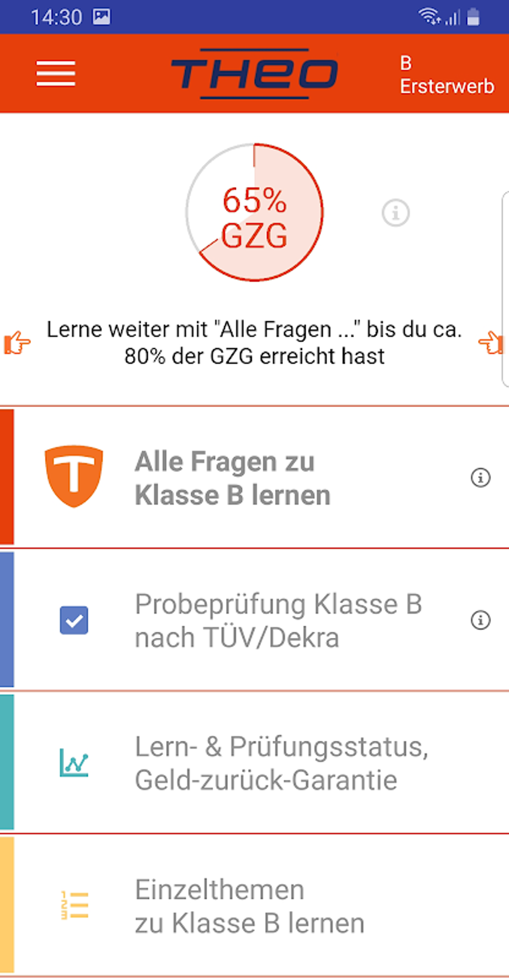 Android 용 Theo-Führerscheintrainer APK - 다운로드