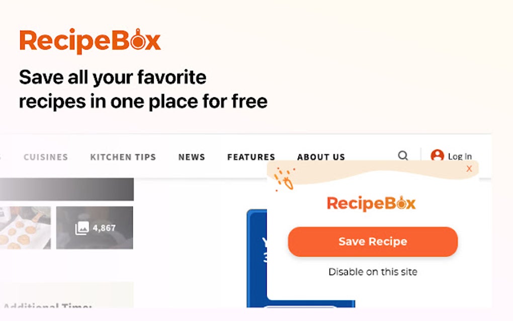 RecipeBox Save Your Recipes For Google Chrome Extension Download RecipeBox Save Your Recipes For Google Chrome Extension Download