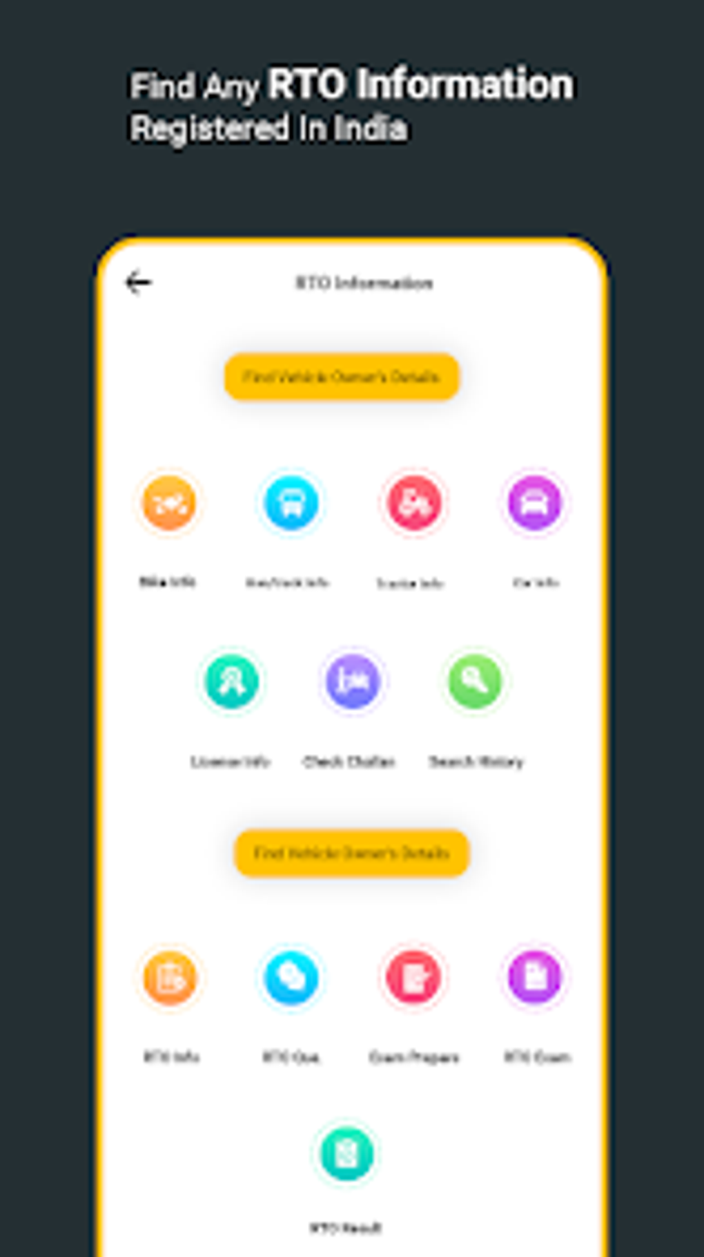 RTO for mParivahan for Android - Download