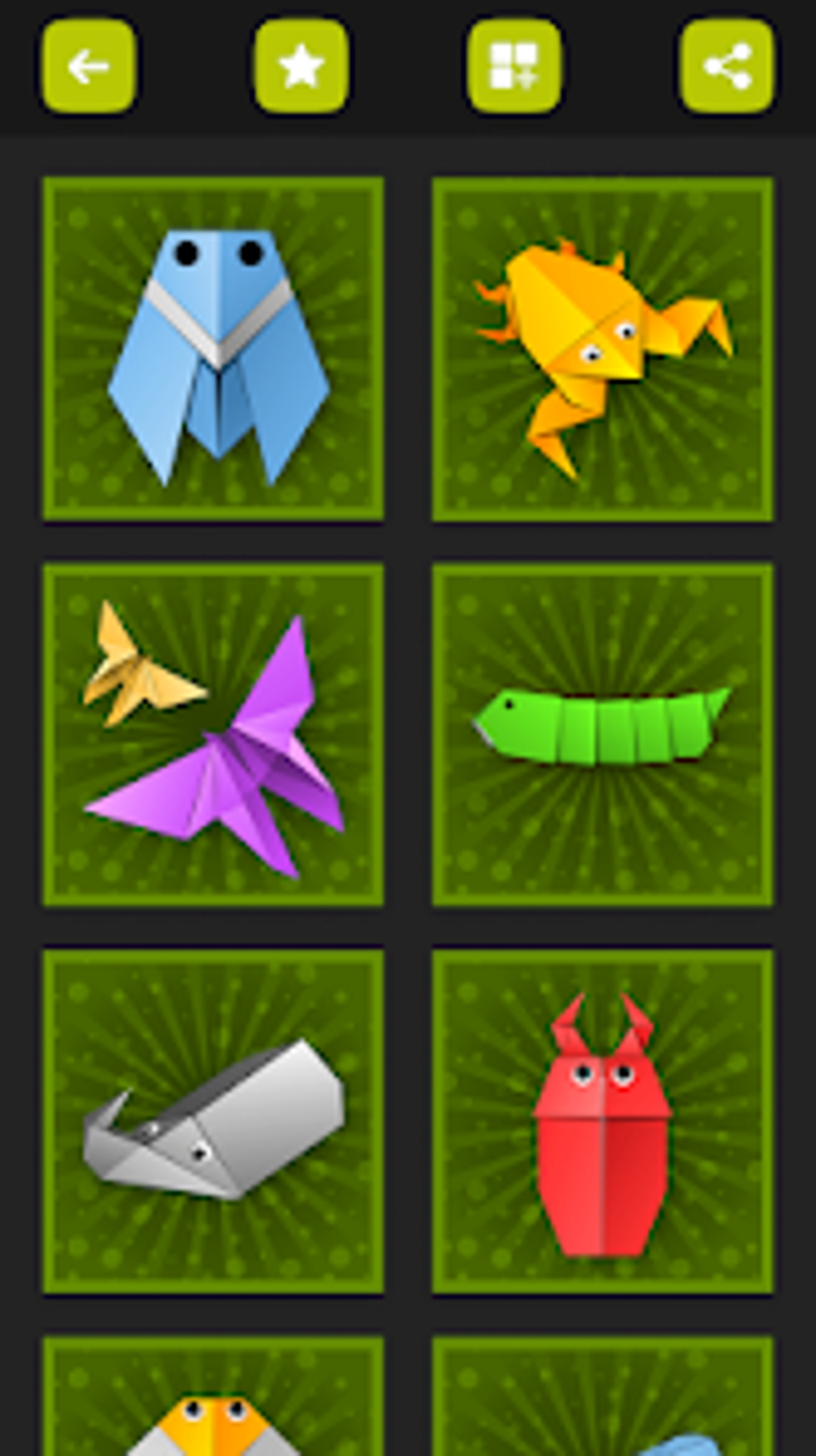 Origami Paper Insects para Android - Descargar