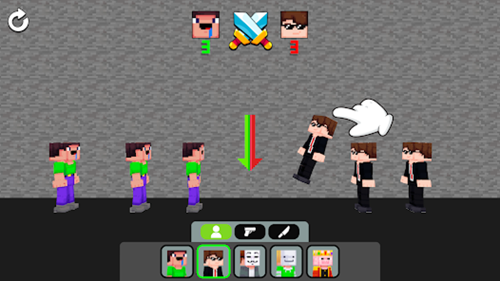 Noob Fighter 3D: War Sandbox para Android - Descargar