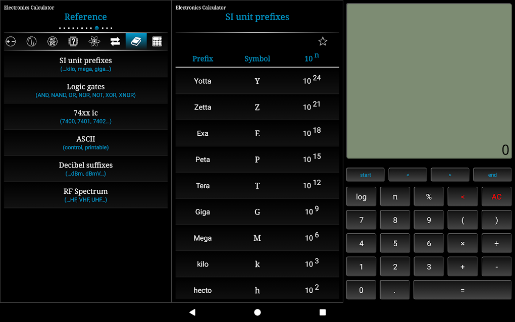 Android 용 Electronics Calculator Apk 다운로드