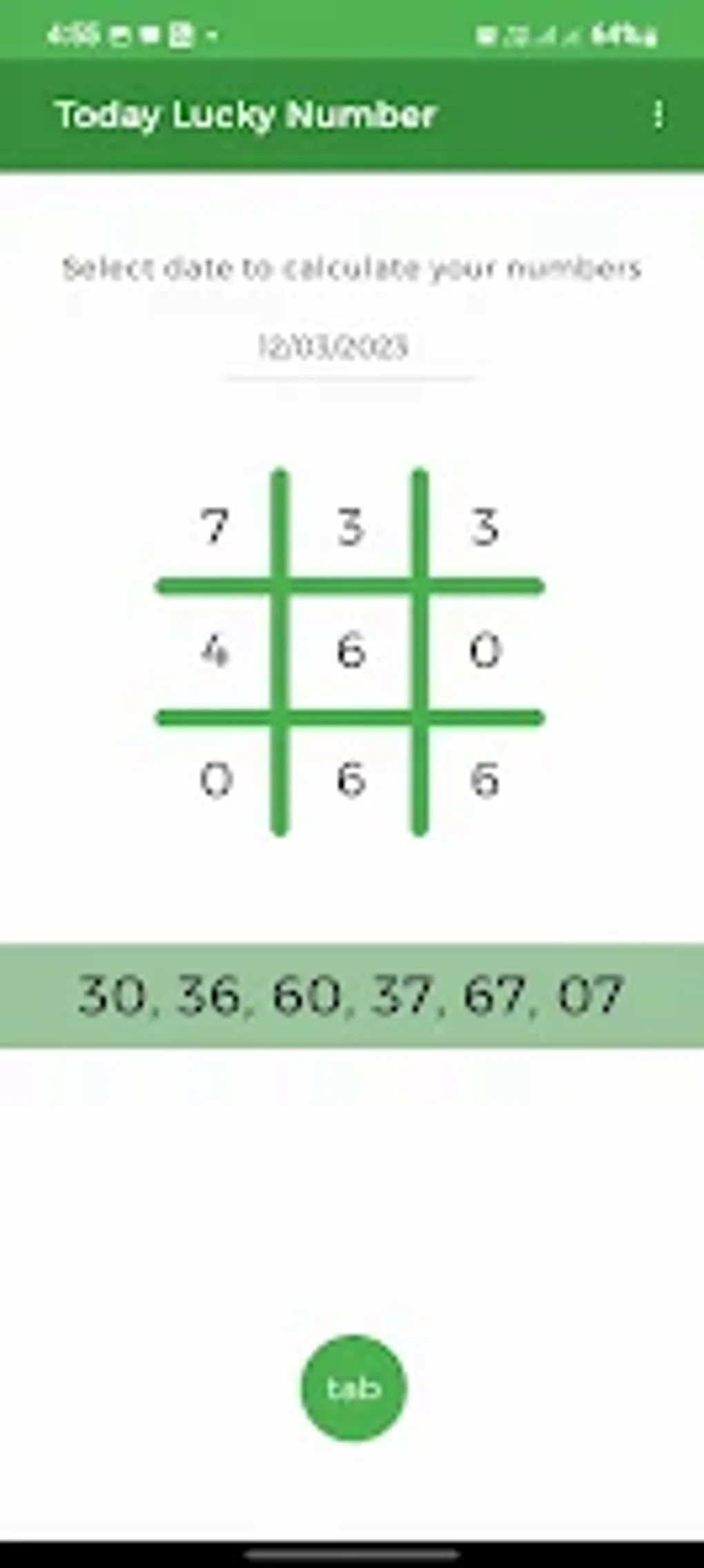 Today Lucky Number para Android - Descargar