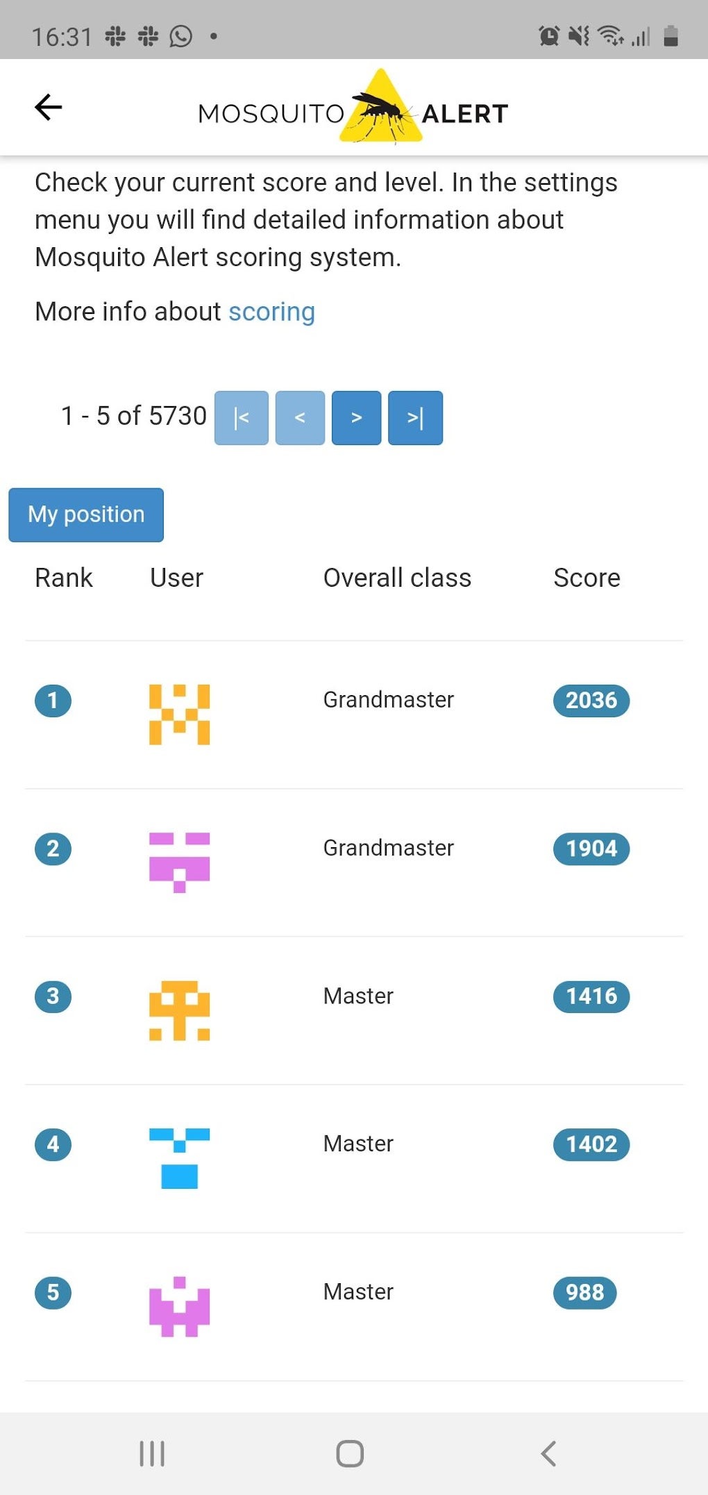 Mosquito Alert for Android - Download