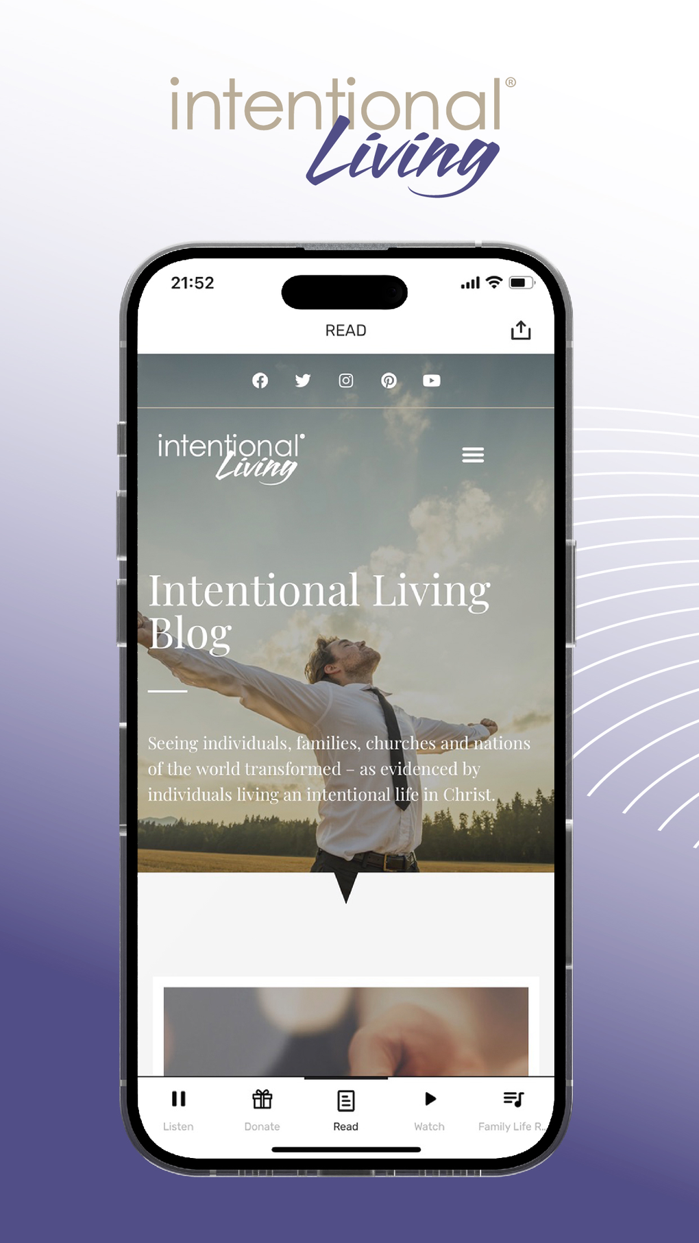 Intentional Living For Iphone Download