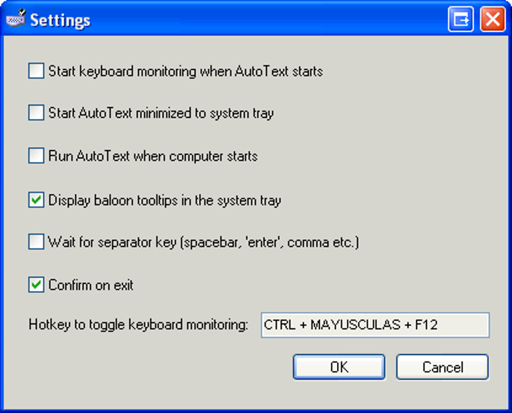 AutoText - Descargar