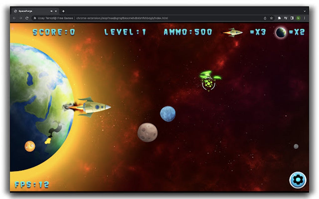 Space Purge - HTML5 Game para Google Chrome - Extensión Descargar