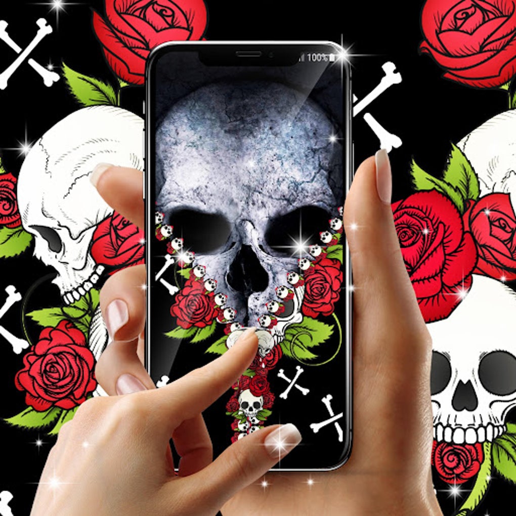 Skull lock screen zipper APK for Android - Download