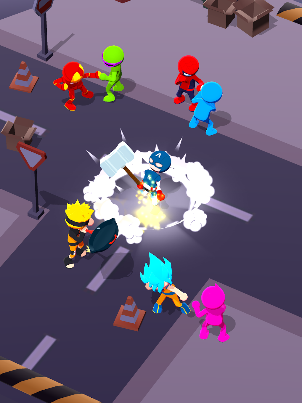 3D Stickman Master - Street Gangs Fight for Android - Download