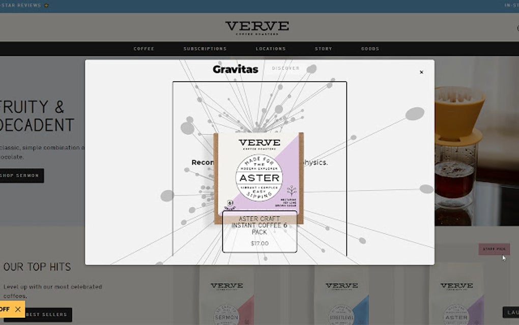Gravitas Discover Google Chrome 용 - 확장 프로그램 다운로드