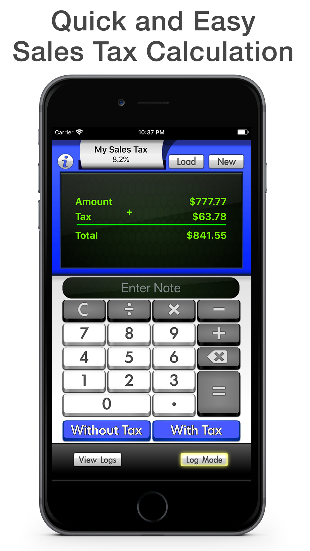 Tax Me Pro para iPhone - Descargar