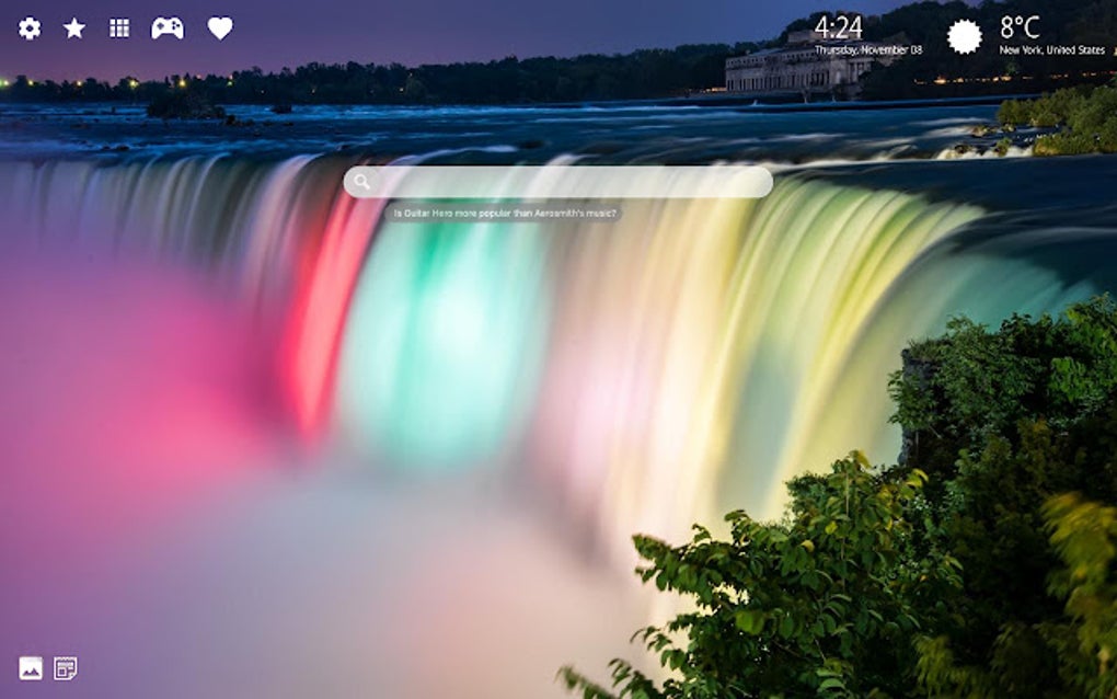 Waterfall Wallpaper & Waterfalls Background pour Google Chrome ...