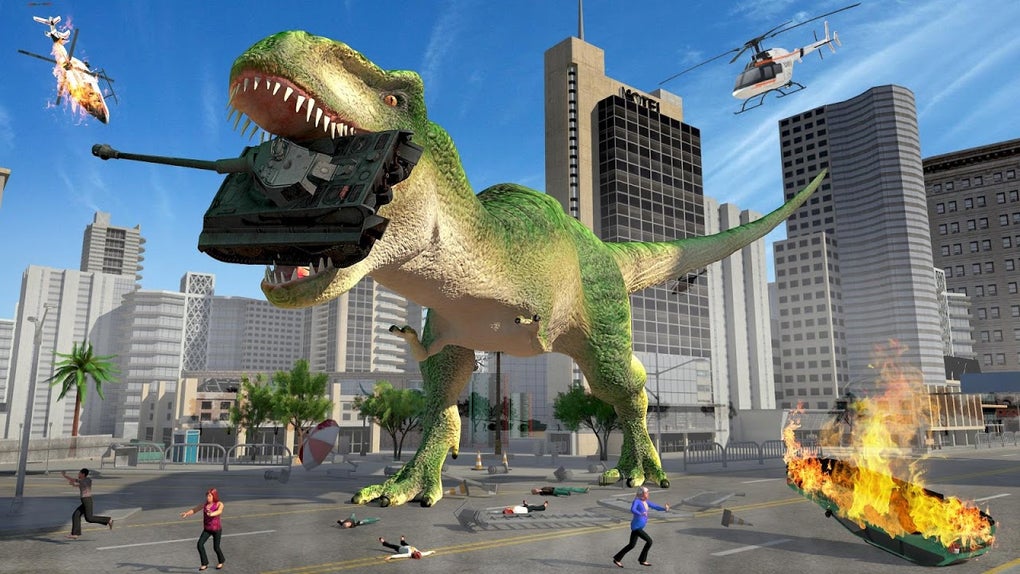 Dino City Attack Game – Dino War Simulator 2020 APK para Android - Descargar