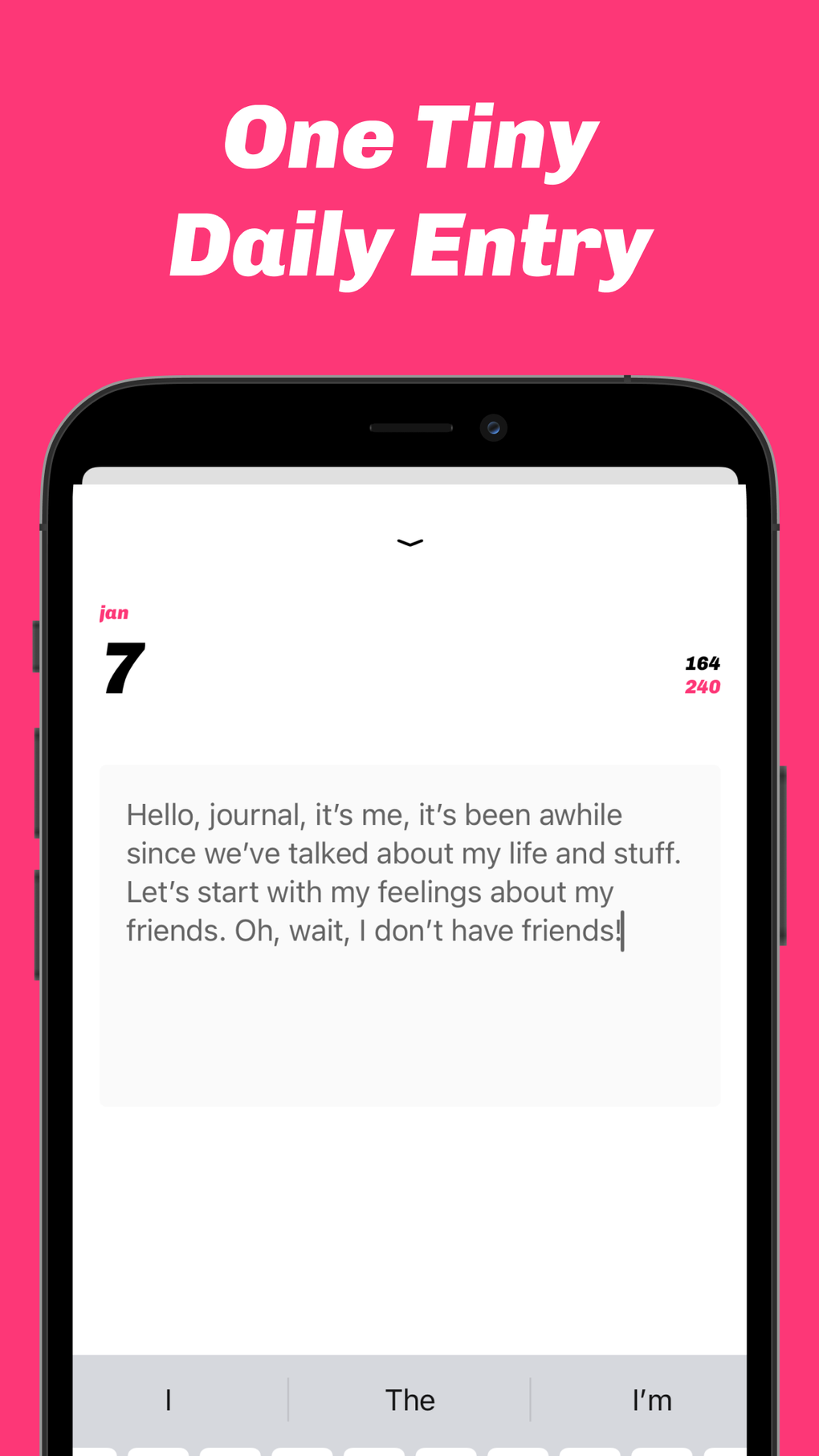 Annum - The Tiny Day Journal for iPhone - Download