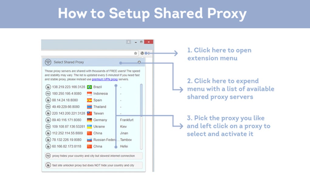 Best Proxy Switcher for Google Chrome - Extension Download