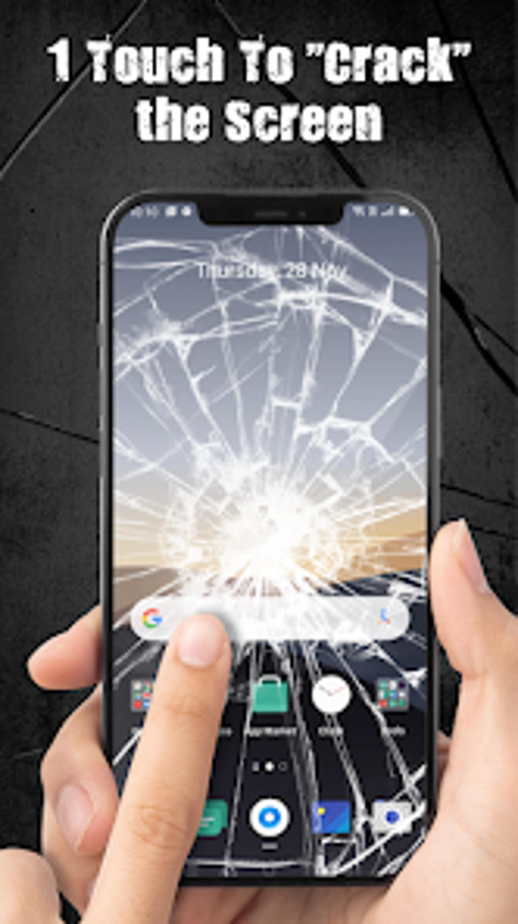 Broken Screen 4K Funny Pranks für Android - Download