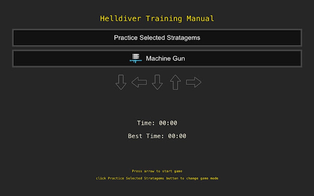 Helldivers Training Manual para Google Chrome - Extensión Descargar