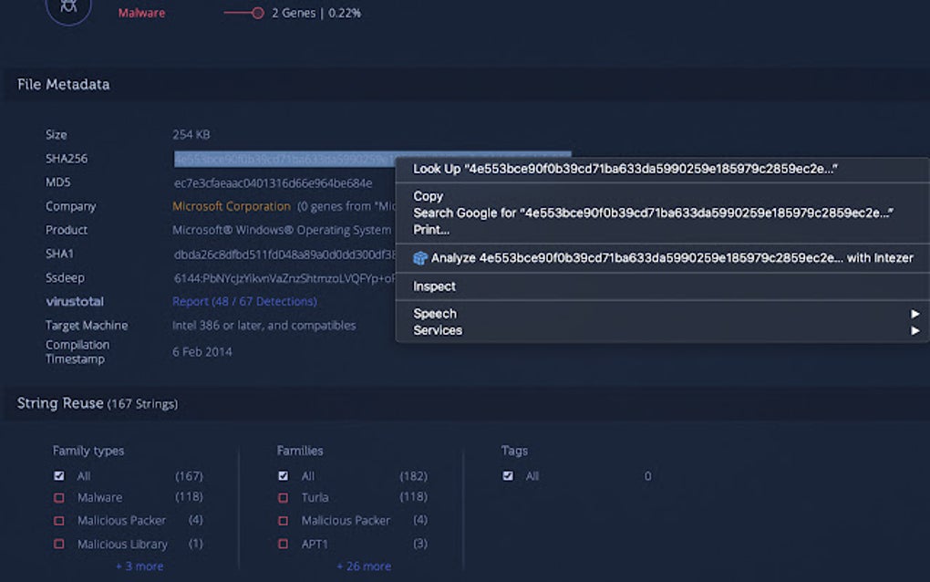 Intezer Analyze for Google Chrome - Extension Download