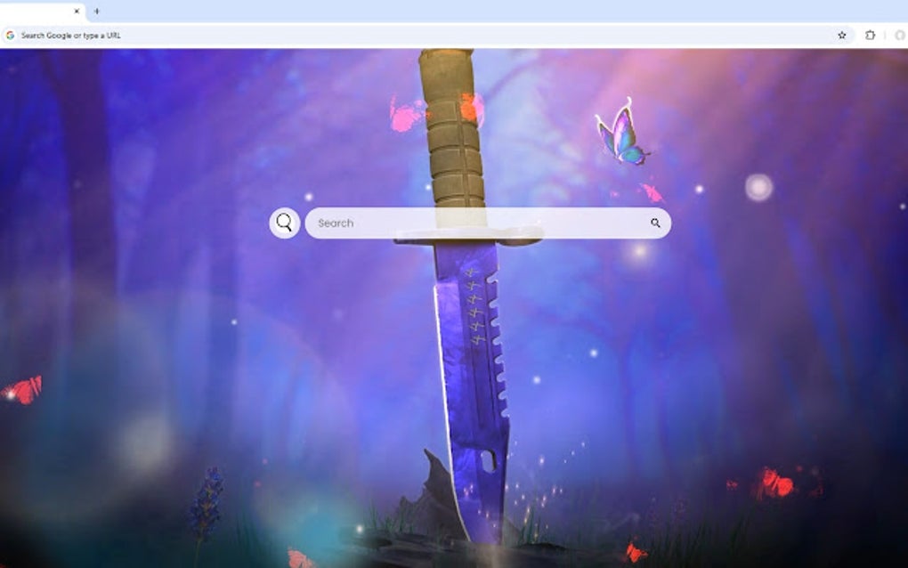 CS GO Knife Live Wallpaper para Google Chrome - Extensión Descargar