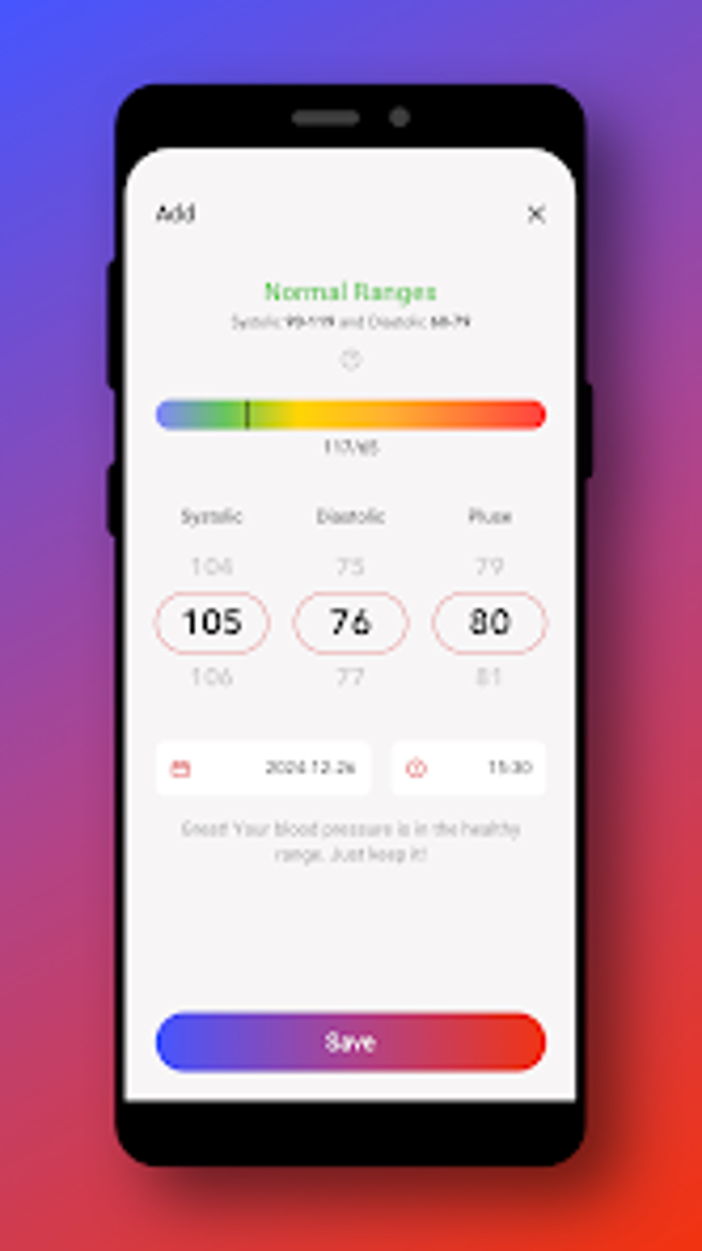 BP Cardio Tracker สำหรับ Android - ดาวน์โหลด