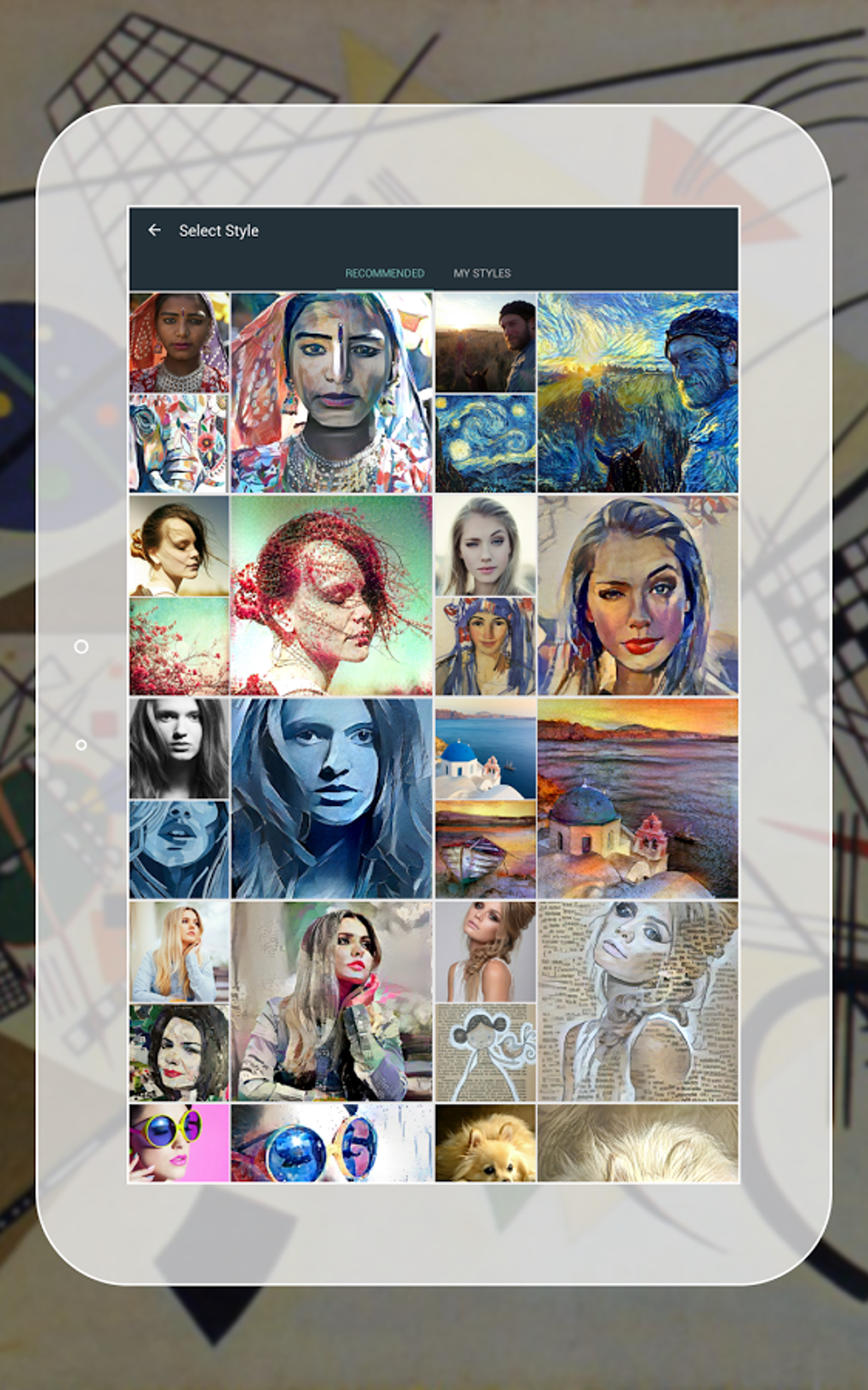 ArtBot photo art editor para Android - Descargar