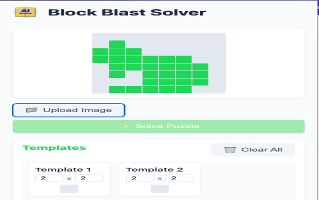 AI Block Blast Solver Google Chrome 용 - 확장 프로그램 다운로드