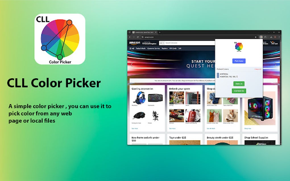 CLL Color Picker for Google Chrome - Extension Download