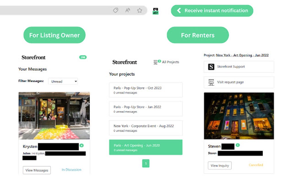 Storefront Google Chrome 용 - 확장 프로그램 다운로드