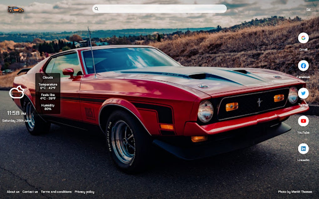 Car Tab for Google Chrome - Extension Download