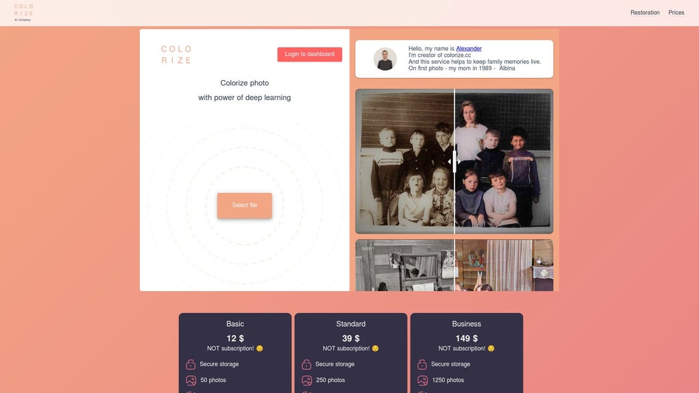 Colorize para Generador y editor de imágenes con IA: evaluación ...