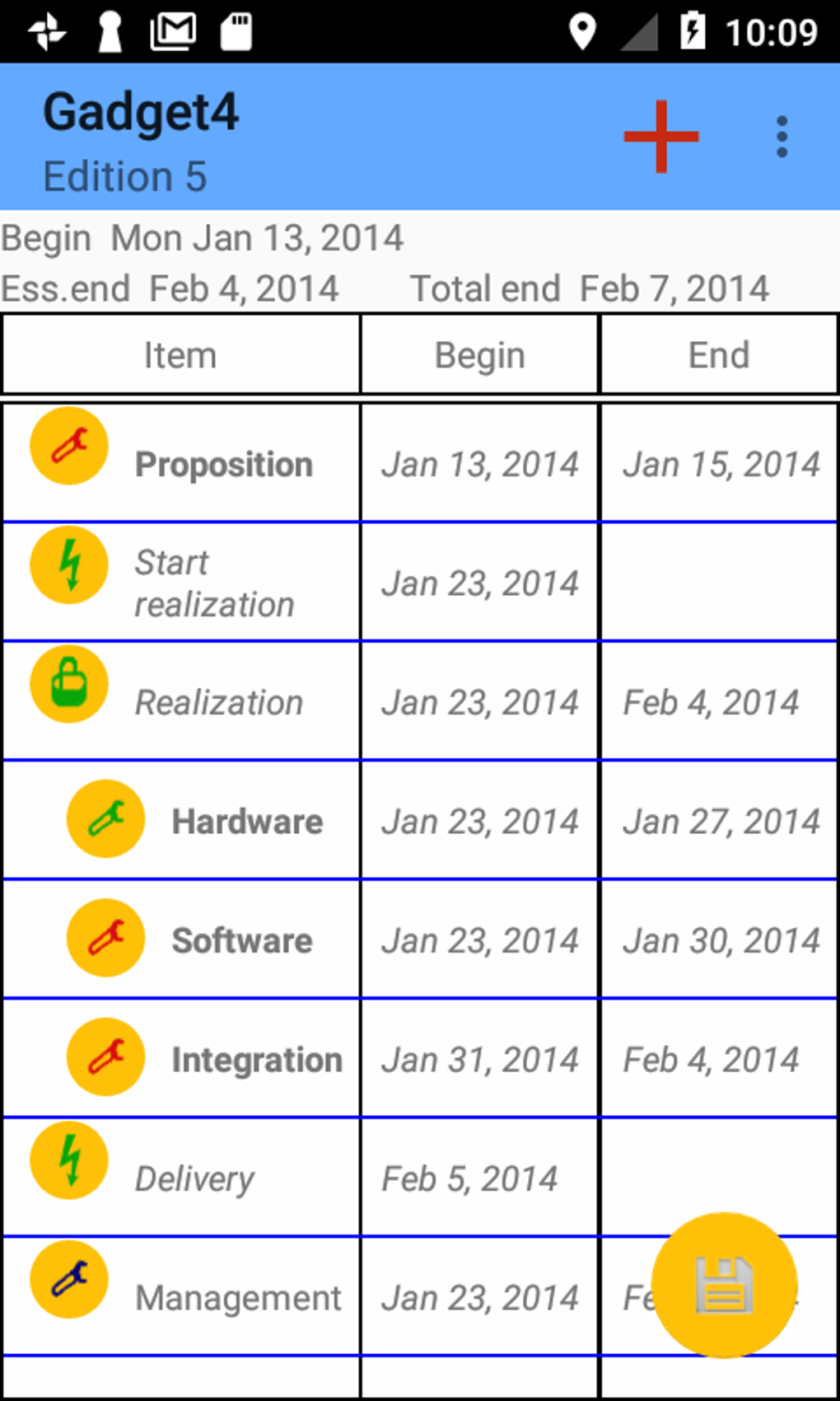 Project planning APK for Android - Download