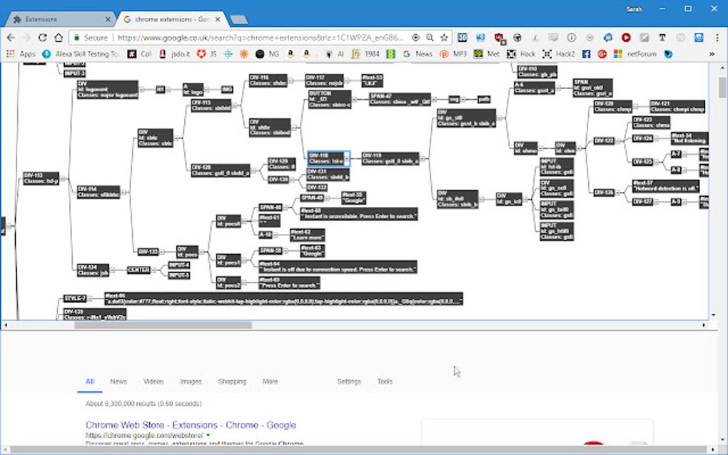 DOM node tree viewer. for Google Chrome - Extension Download