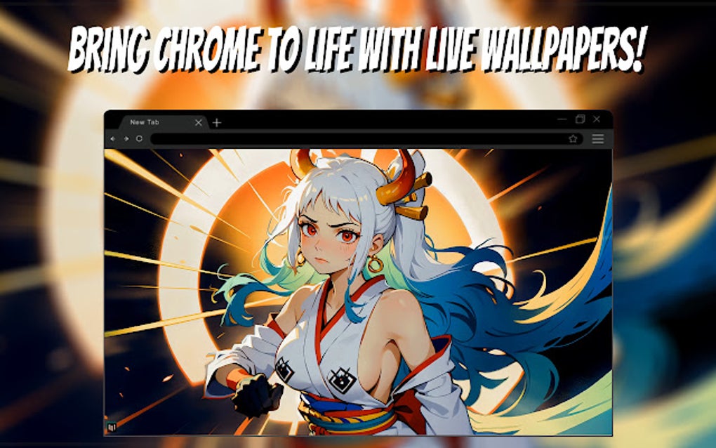Yamato One Piece Live Wallpaper New Tab para Google Chrome - Extensión ...