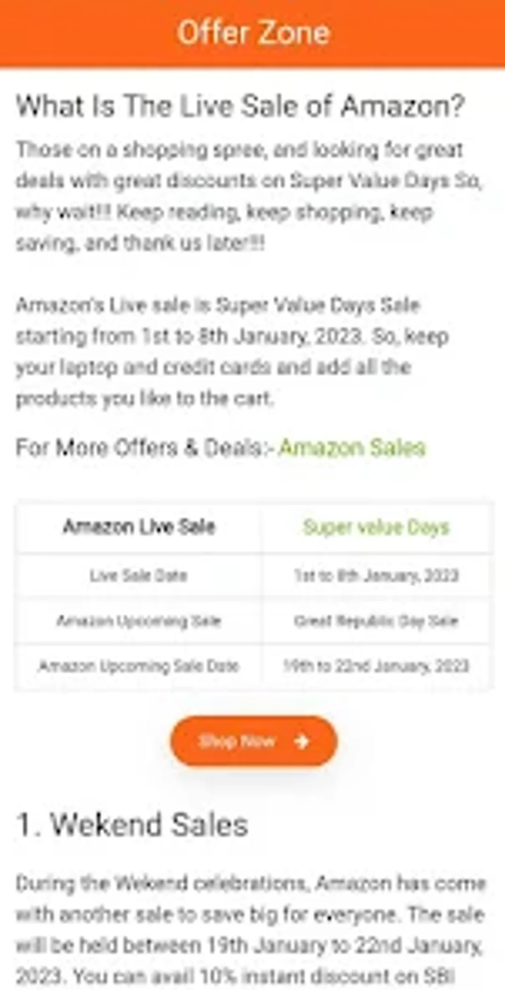 Offers Zone - Deals and Offers para Android - Descargar