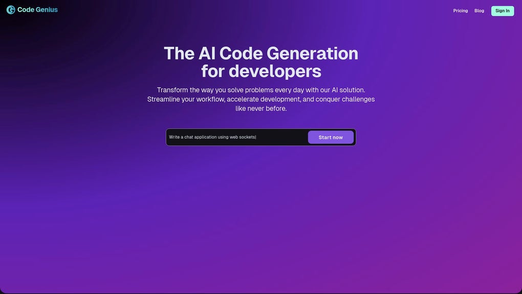 Code-genius para Programación de IA: evaluación, características y casos de uso