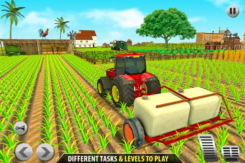 Android 용 Tractor Game Farm Transport: Tractor Farming Sim APK - 다운로드