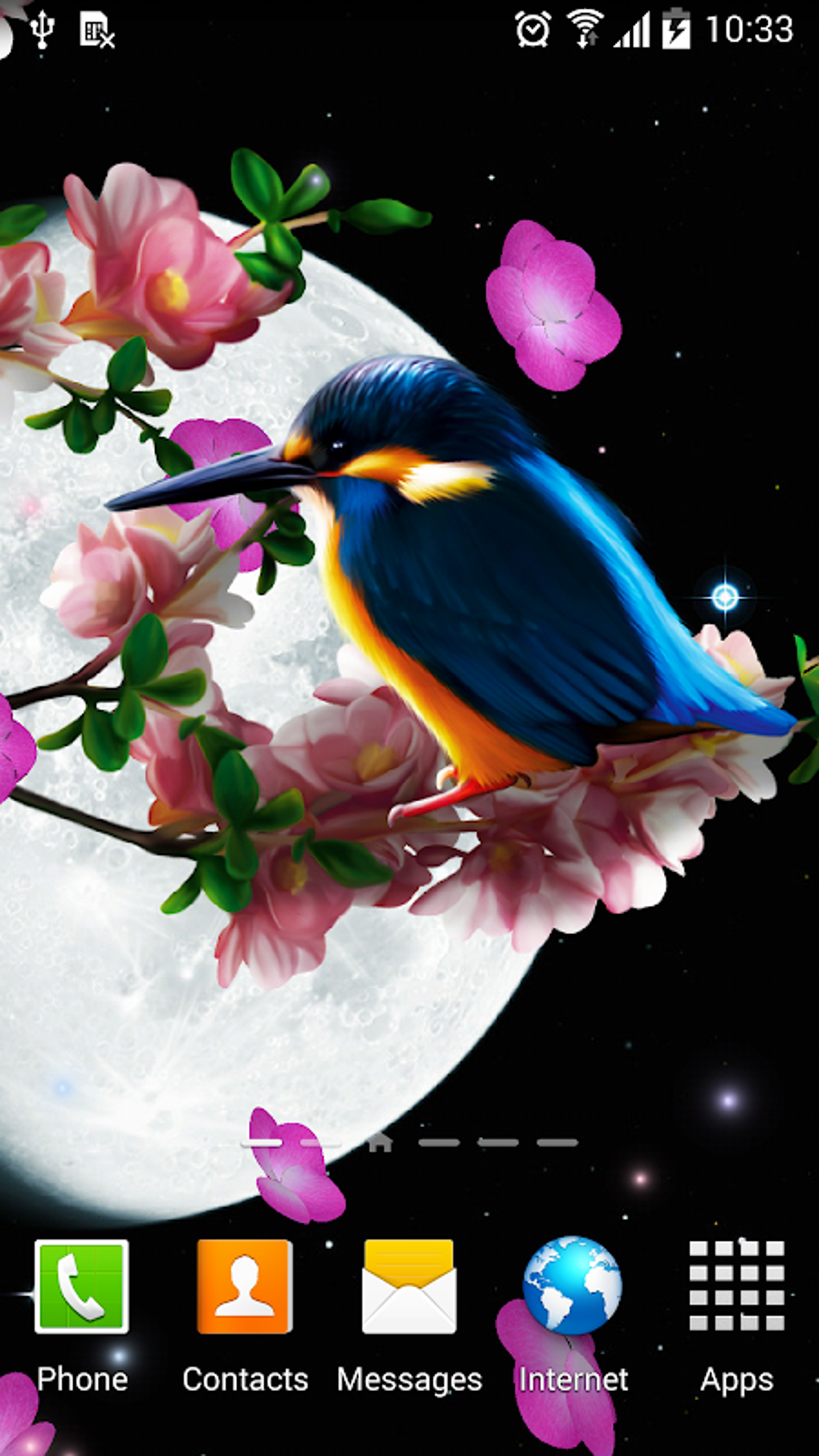 Sakura and Bird Live Wallpaper APK for Android - Download
