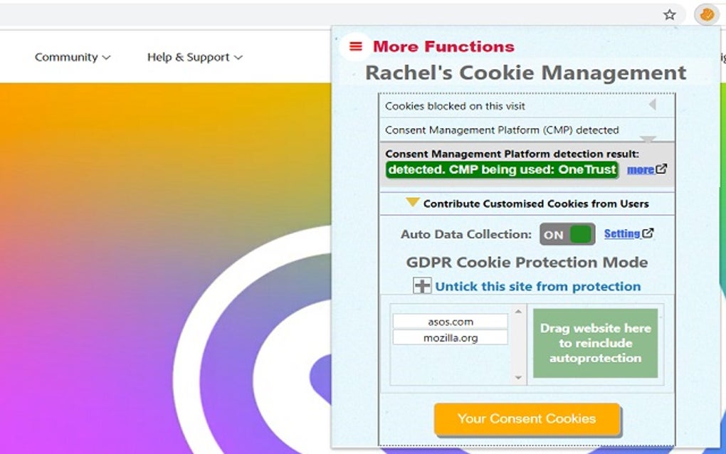 Rachel's GDPR Consent Manager for Google Chrome - Extension Download