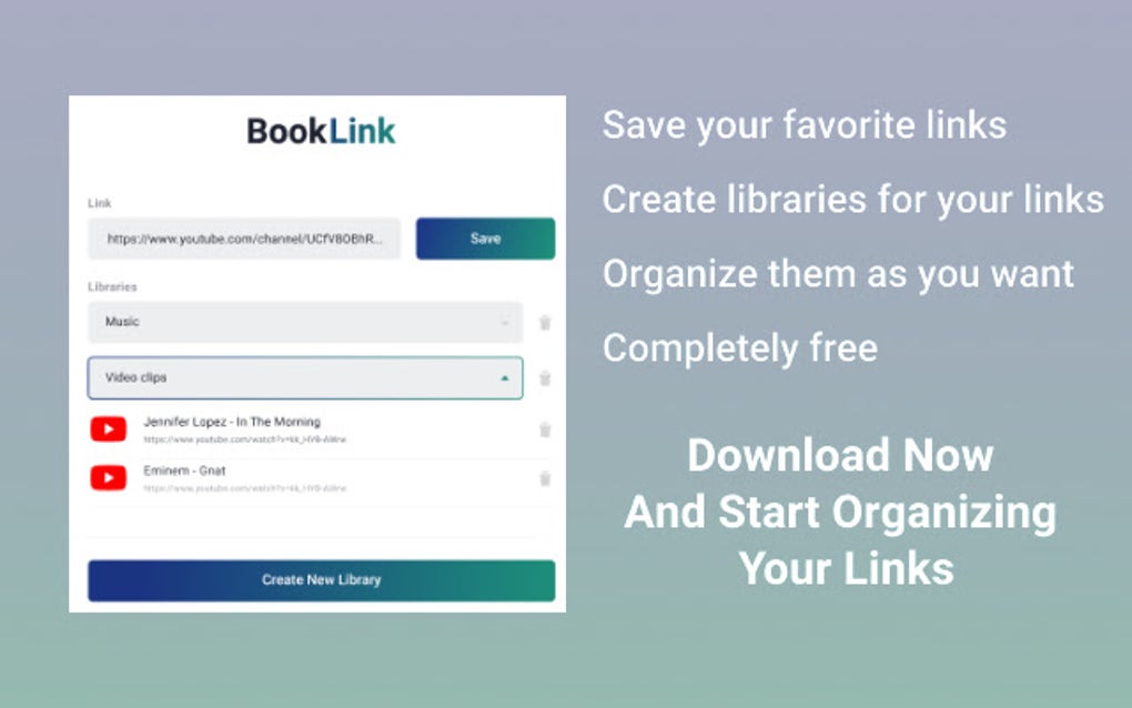 BookLink para Google Chrome - Extensão Download