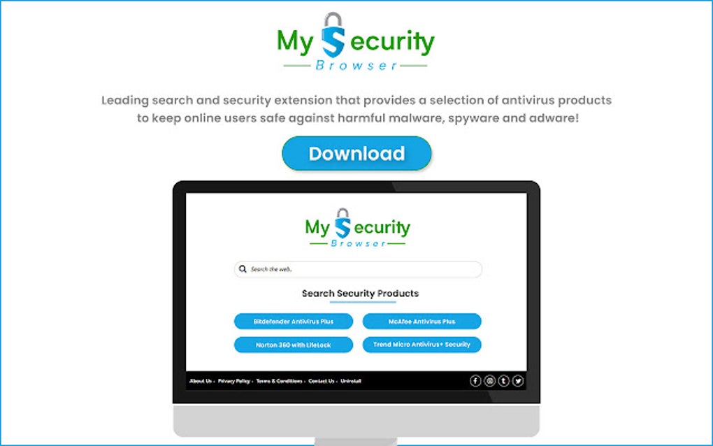 My Security Browser for Google Chrome - Extension Download