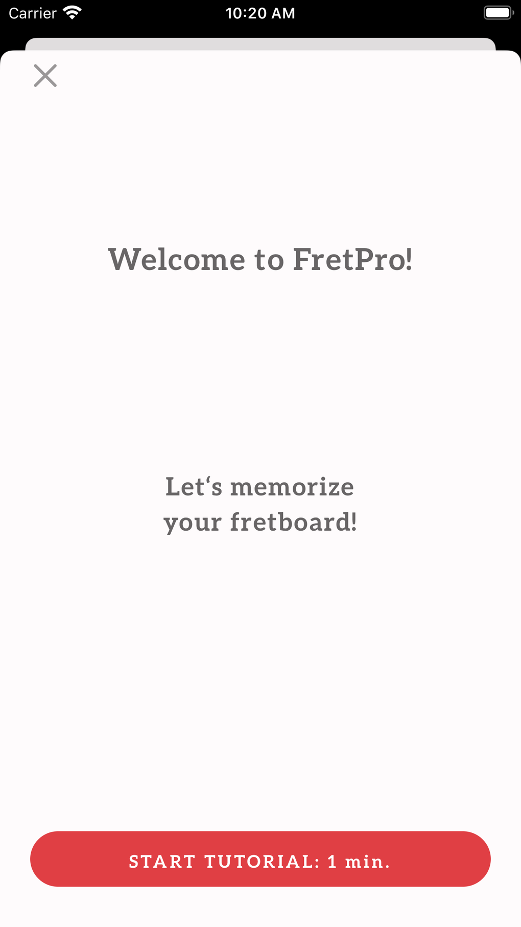 Fret Pro Guitar Notes Trainer for iPhone - Download