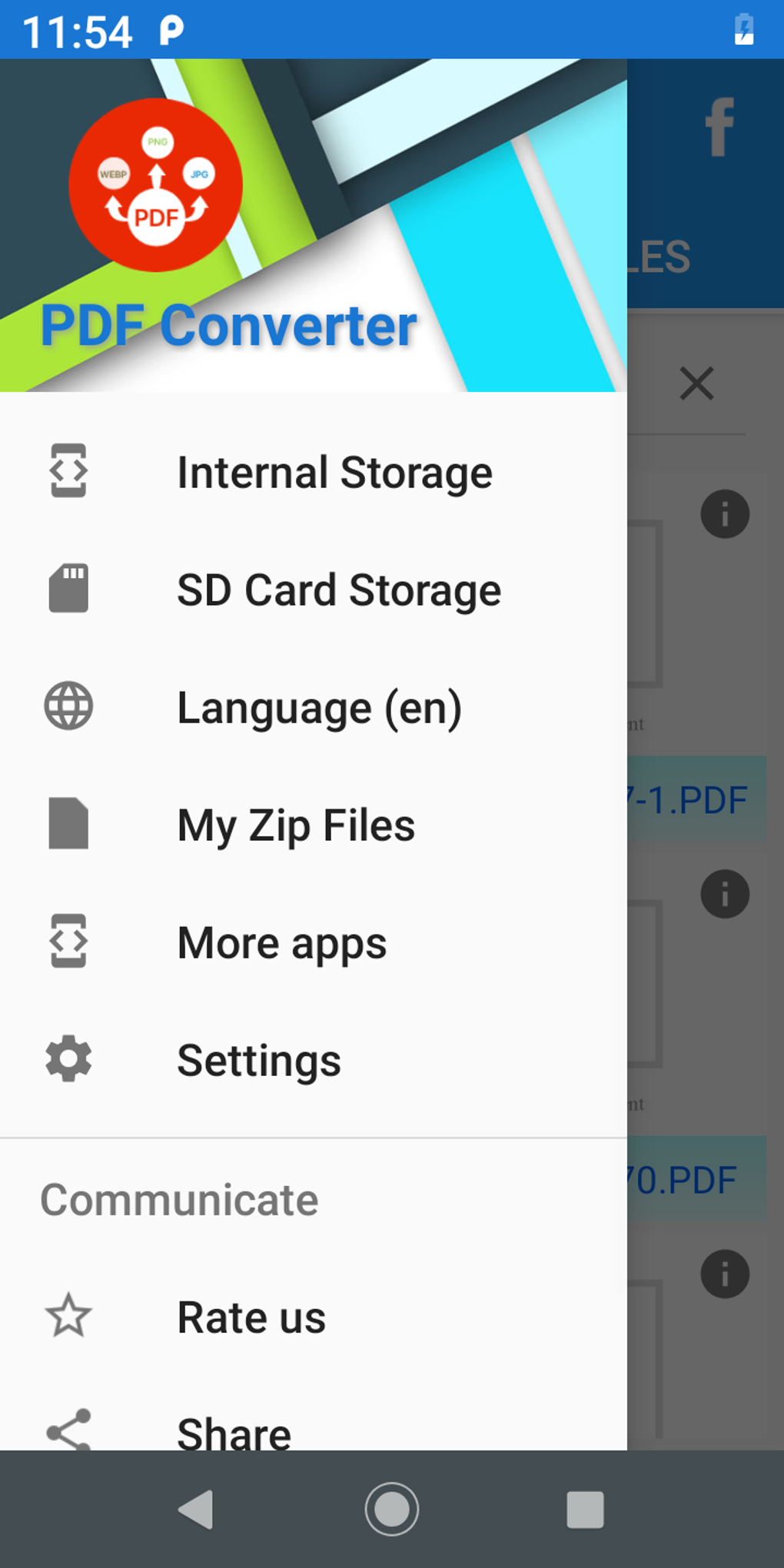 PDF ConverterPDF to PNG WEBP for Android - Download